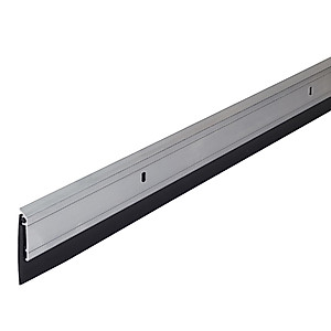 M-D Building Products 68247 1-1/4-Inch EPDM 36-Inch DB006 Commercial Grade Door Sweep, Mill, Silver