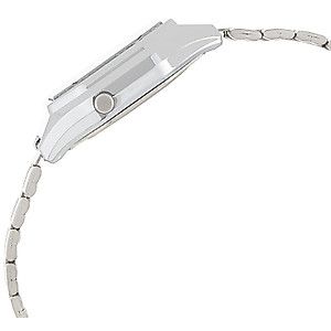 Casio Ladies Mid-Size Silver Tone Digital Retro Watch LA-680WA-7DF