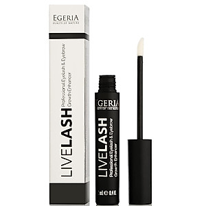 Premium Eyelash Growth Serum and Eyebrow Enhancer by Egeria, Lash boost Serum for Longer, Fuller Thicker Lashes & Brows (1 PCS)