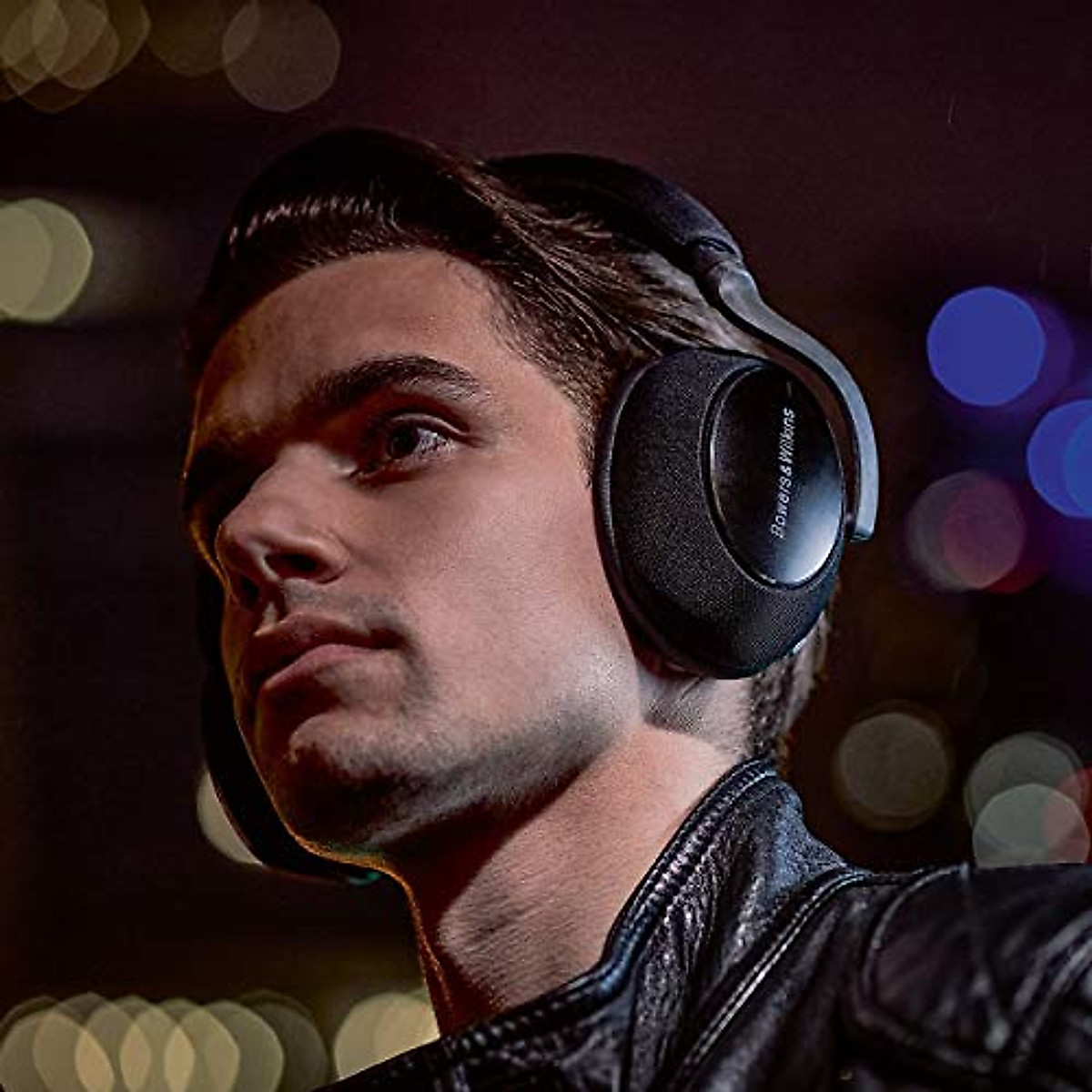 Bowers & Wilkins Px7 Over Ear Wireless Bluetooth Headphone, Adaptive Noise Cancelling - Carbon Edition