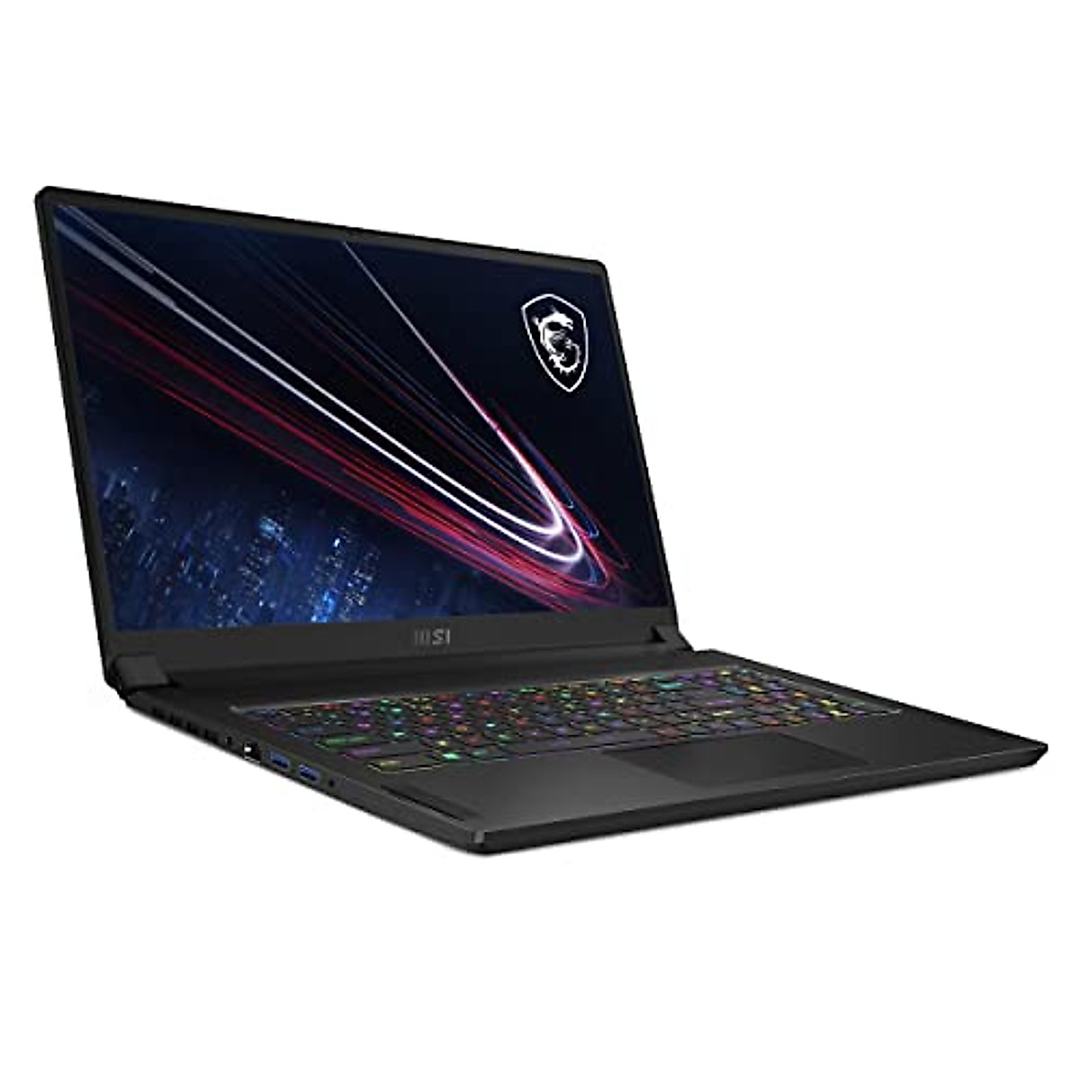 MSI GS76 Stealth 17.3" FHD 360Hz 3ms Ultra Thin and Light Gaming Laptop Intel Core i9-11900H RTX3070 32GB 1TB NVMe SSD Win11 VR Ready - Black (11UG-653)