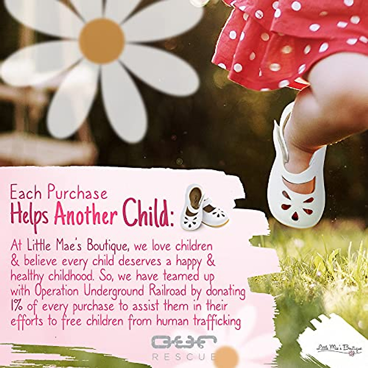 Little Mae's Boutique Mary Jane White Flower Punch Squeaky Shoes for Toddler Girls, Ideal Toddler Walking Shoes with Removable Squeaker and Adjustable Strap - Flexible Sole Baby Shoes (4)