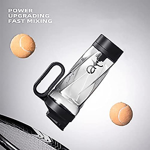 Electric Shaker Bottle, 34 oz Blender Bottles, Made with Tritan - BPA Free - Portable Mixer Cup/USB Rechargeable