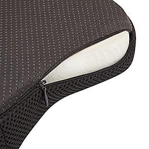 WellBrite Gel Foam Ergonomic Seat Cushion for Office Chair and Back Comfort (17 x 13.5 x 2.5 in)