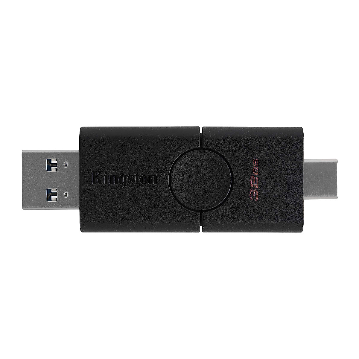 Kingston DataTraveler Duo 32GB USB-A and USB-C Dual Connector Flash Drive (DTDE/32GBCR)