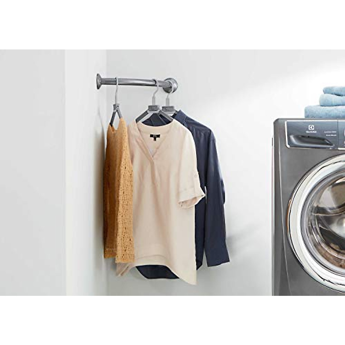 Electrolux 14ELCBAR01 Luxcare Corner Hanging Bar, One Size, Titanium