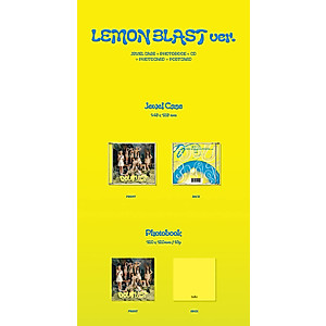 DREAMUS KEP1ER - DOUBLAST (2nd Mini) Jewel case ver. CD (Random ver), (CMAC11749), 173x240 mm