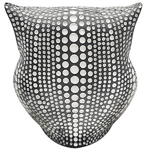 HOWFIELD Resin Owl Statue Home Decor - Black Owl Sculpture, Bird Statue, Small Accents for Bedroom, Office, Garden, Bookshelf, TV Stand Figurines(Black)