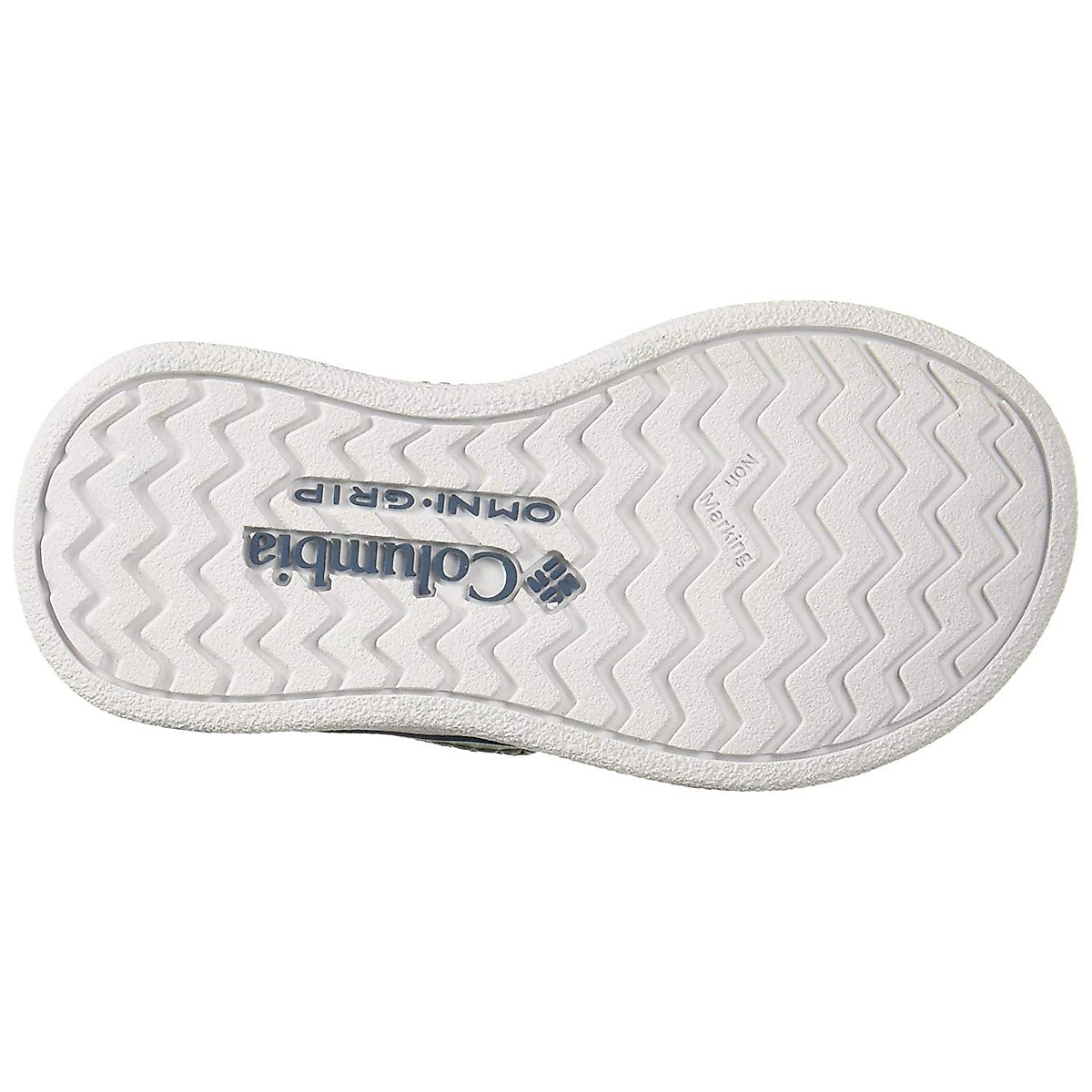 Columbia unisex child Youth Bahamaâ„¢ Pfg Uniform Dress Shoe, Pebble, White, 6 Big Kid US