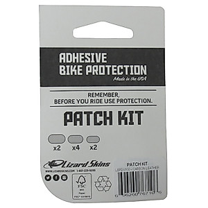 Lizard Skins Unisex's Patch Kit Bike Protectors, Carbon, One Size