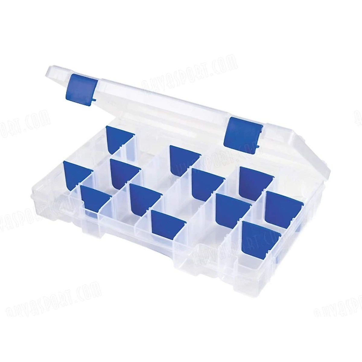 Flambeau Outdoors 4007 Tuff Tainer, Fishing Tackle Tray Box, Includes [12] Zerust Dividers, 24 Compartments | Plano 23500-00 Size Stowaway with Adjustable Dividers