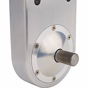 8 Inch Offset Steer Clear Steering Box Drop-Brushed-3/4-36 Spline