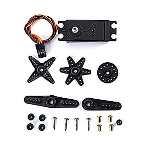 Waterproof 12kg Servo 180 Dgree Metal Gear High Speed Digital Servo Motor for Helicopter Tail Robot Car Drone Boat