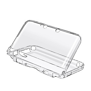 TNP 3DS XL Case - Ultra Clear Crystal Transparent Hard Shell Protective Case Cover Skin Accessory Compatible with Nintendo 3DS XL LL