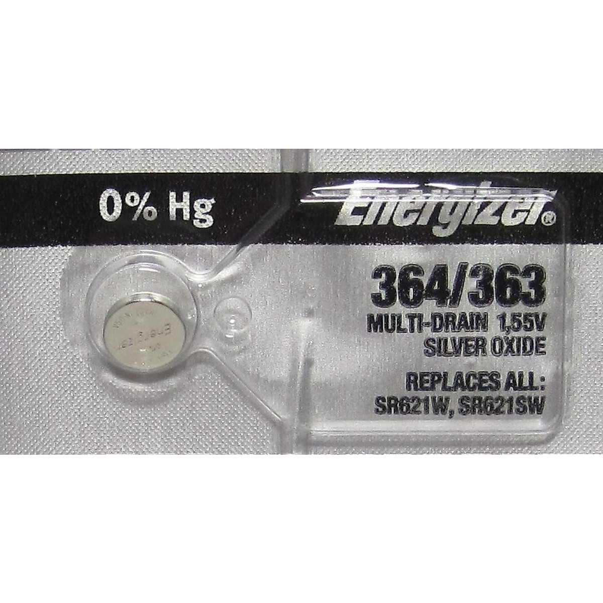 Energizer 1.5v #364/363 Watch/calculator Batts
