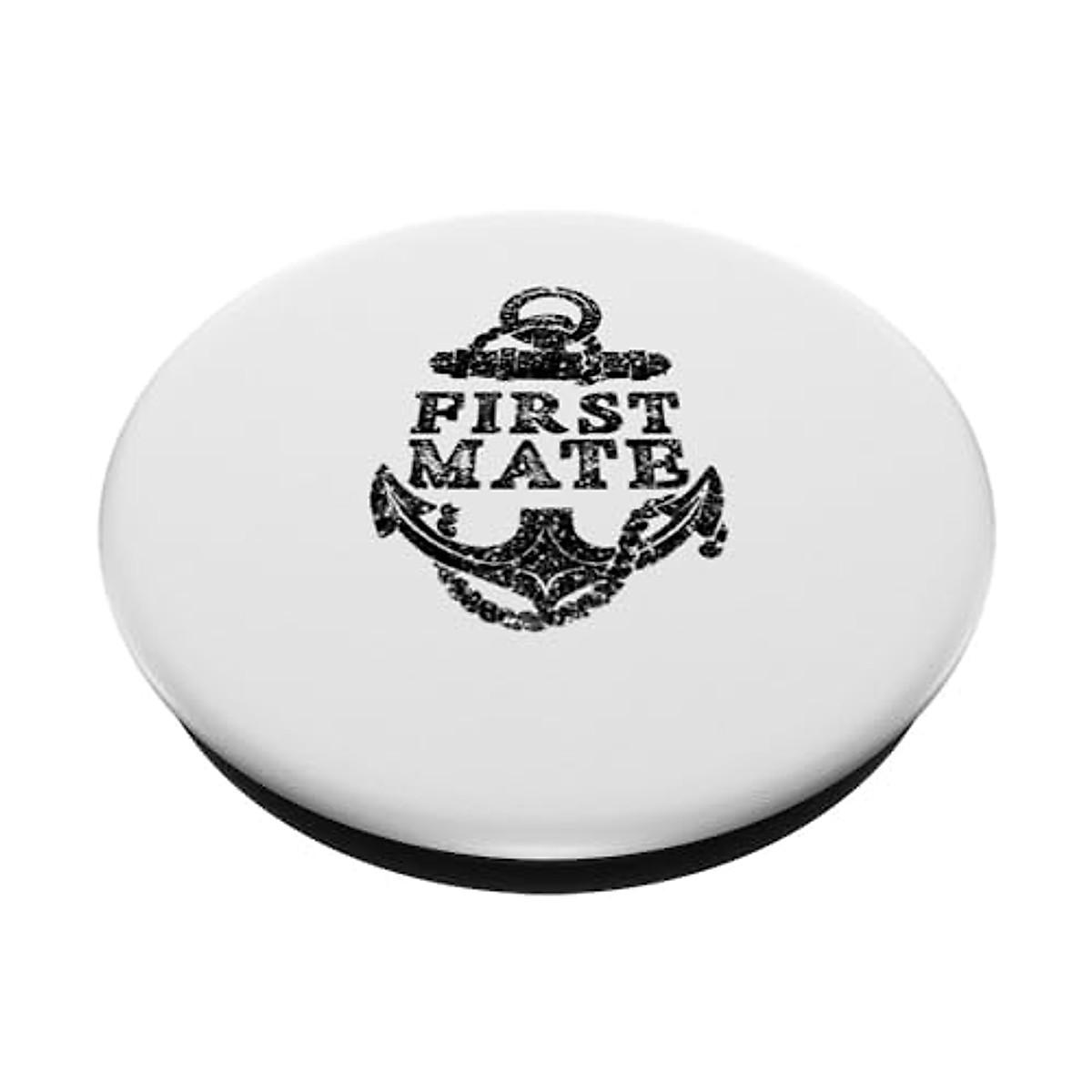 First Mate Yacht Ship Sea Boat PopSockets Standard PopGrip
