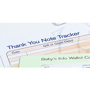 Baby Briefcase Baby Paperwork Organizer, Mint/Periwinkle