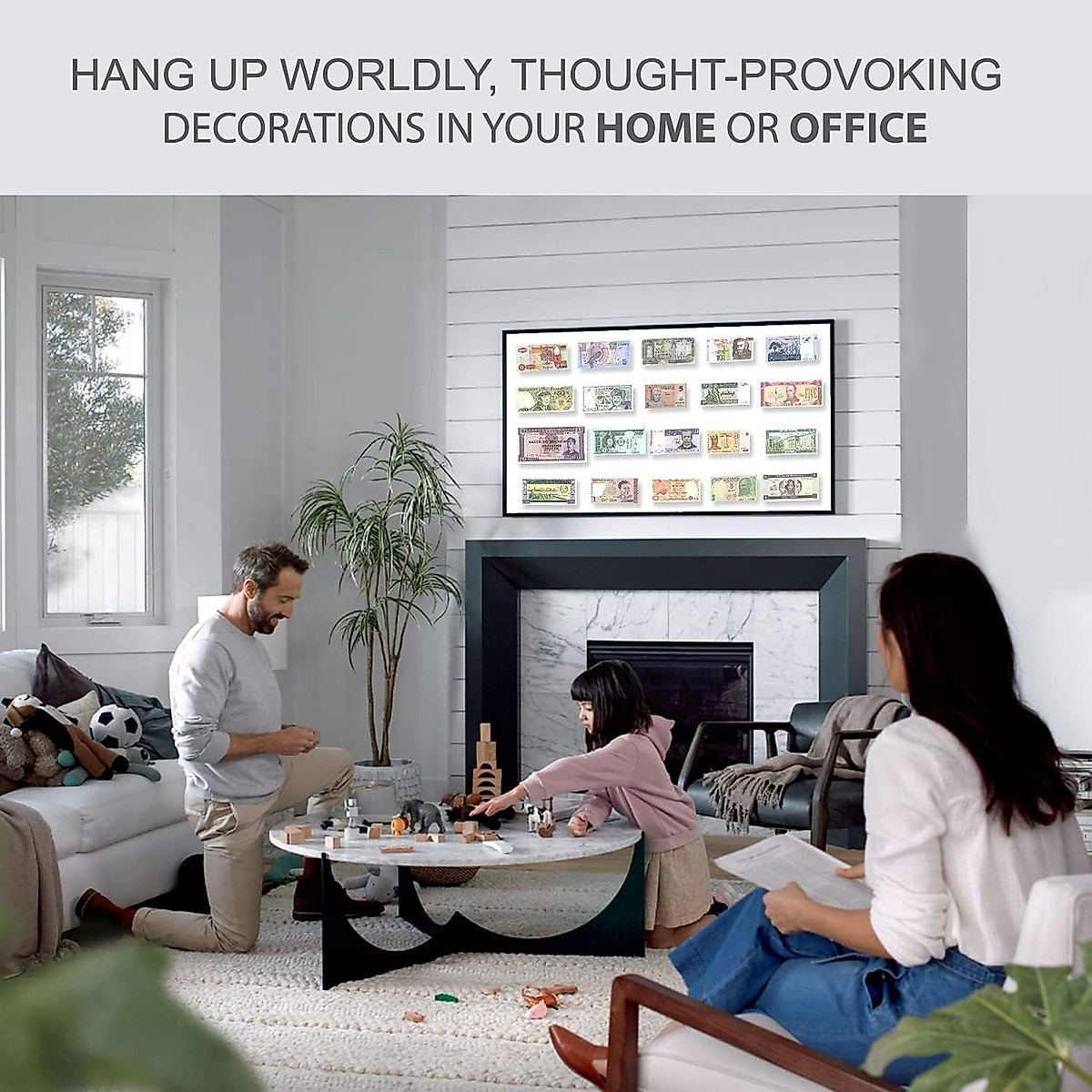 IMPACTO COLECCIONABLES Foreign Currency Collection - 25 Different World Currency Banknotes - Collectible Currency Foreign - Old World Currency Collection - Banknotes Collection (COA Included)