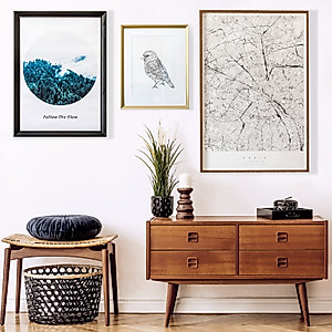 Picture Hanging Strips Heavy Duty,20-Pairs(40 Strips)Sticky Picture Hangers for Walls,Hanging Pictures Without Nail,Damage Free No Nails Refill Adhesive Poster Strips for Frame Mounting Strips,Medium