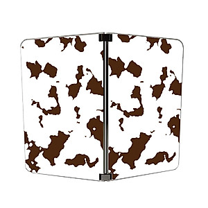 MightySkins Skin Compatible with Microsoft Surface Duo - Brown Cow | Protective, Durable, and Unique Vinyl Decal wrap Cover | Easy to Apply, Remove, and Change Styles | Made in The USA