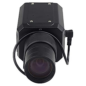 Vanxse CCTV 1/3 CCD HD 960H Auto Iris 1000tvl 6-60mm F1.6 Varifocal Lens Bullet Box Camera Surveillance Indoor/Outdoor Security Camera