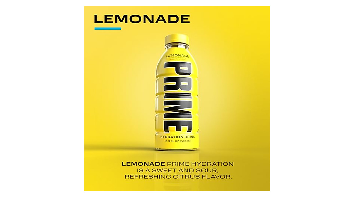 PRIME Hydration Lemonade - Ultimate Electrolyte Drink