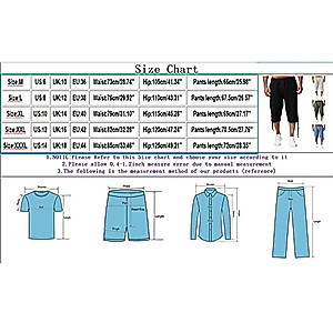 BETORY Men's Linen Cotton Capris Cropped Shorts 3/4 Below Knee Relaxed Fit Drawstring Sweat Shorts Summer Beach Yoga Shorts Black