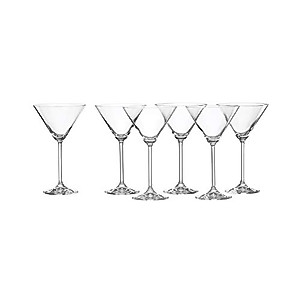 Lenox Tuscany Classics Martini Glass Set, Buy 4 Get 6, 6 Count (Pack of 1), Clear