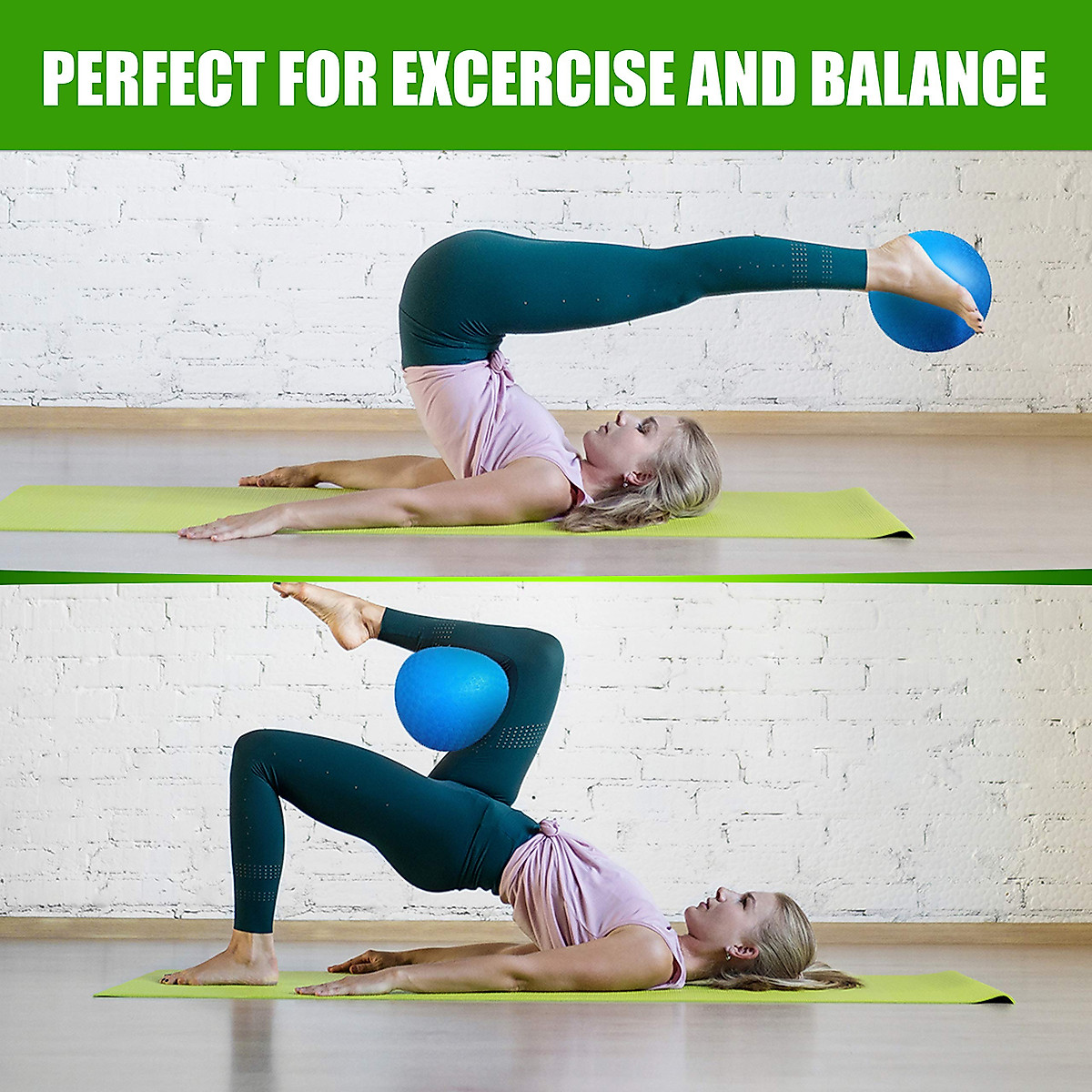 ToysOpoly Playground Balls 8.5 Inch, Kickball Dodgeball for Kids and Adults - Bouncing Dodge Ball, Handball, Square Game for Outdoor & Indoor + Free Pump & Mesh Bag