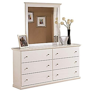 Signature Design by Ashley Bostwick Shoals Children's Traditional 6 Drawer Dresser, White