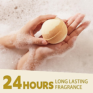 Spa Gift Basket for Women, Spa Luxetique Spa Gift Set for Women - Vanilla Scented Bath Set, 12 Pcs Relaxing Home Spa Kit with Essential Oil, Bath Salts, Body Scrub, Spa Kits for Women