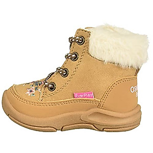 OshKosh B'Gosh Girls Ramira EverPlay Fashion Boot, Tan, 9 Toddler