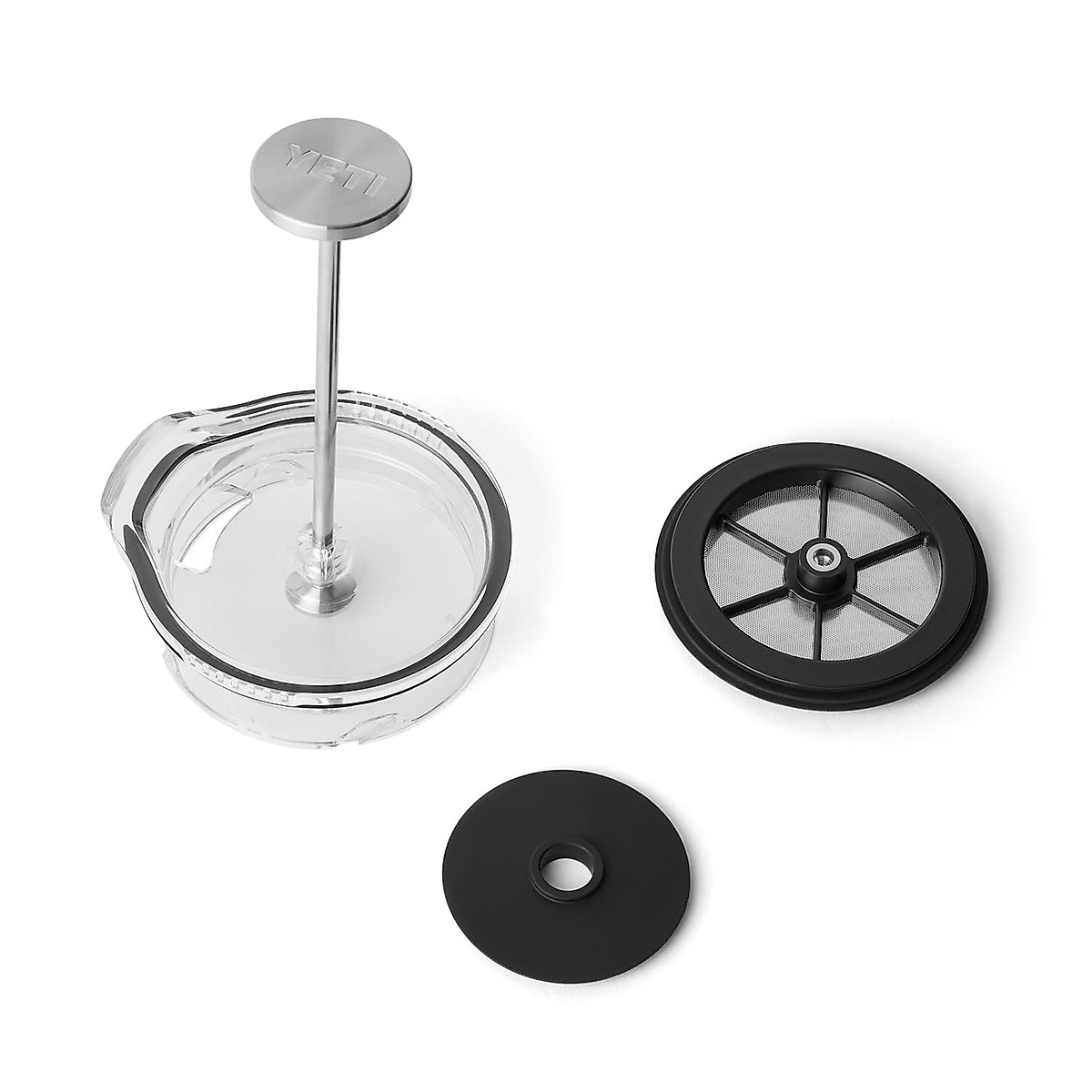 YETI Rambler 34 oz. French Press Coffee Maker, with GroundsControl Filter, Navy