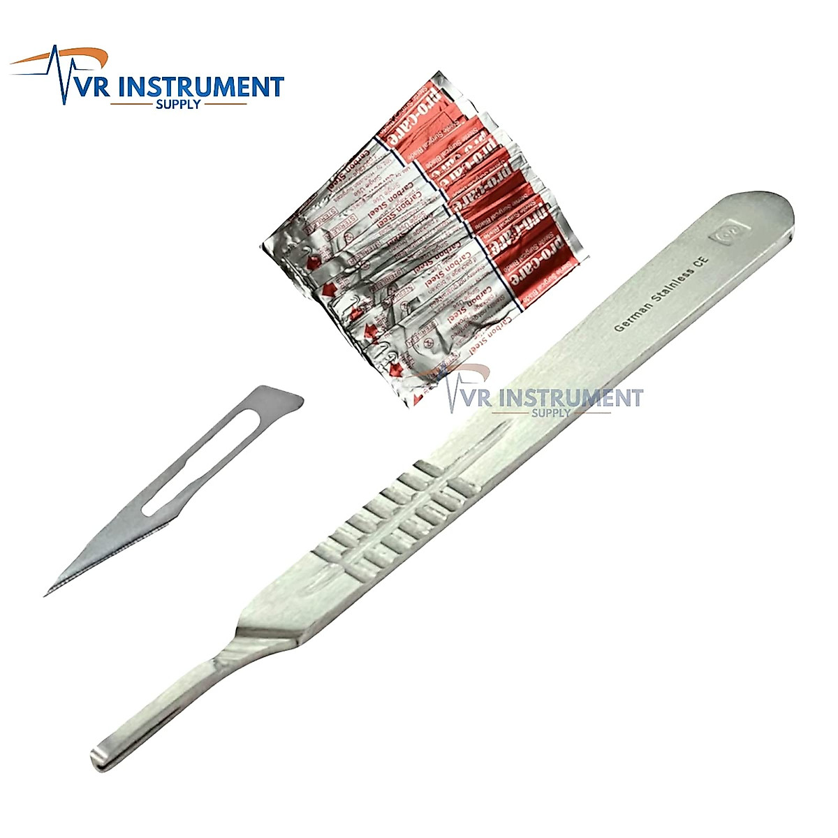 VR Instrument Supply Scalpel Blade No11 + Scalpel Handle No 3 Surgical Dental Ent Instrument