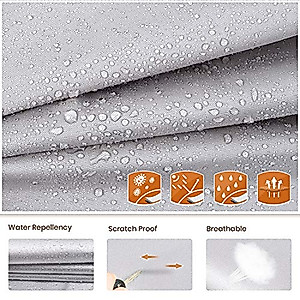 Leader Accessories Pop up Folding Camper Cover 150D Diamond Fabric Fits RV Trailer (10'-12')