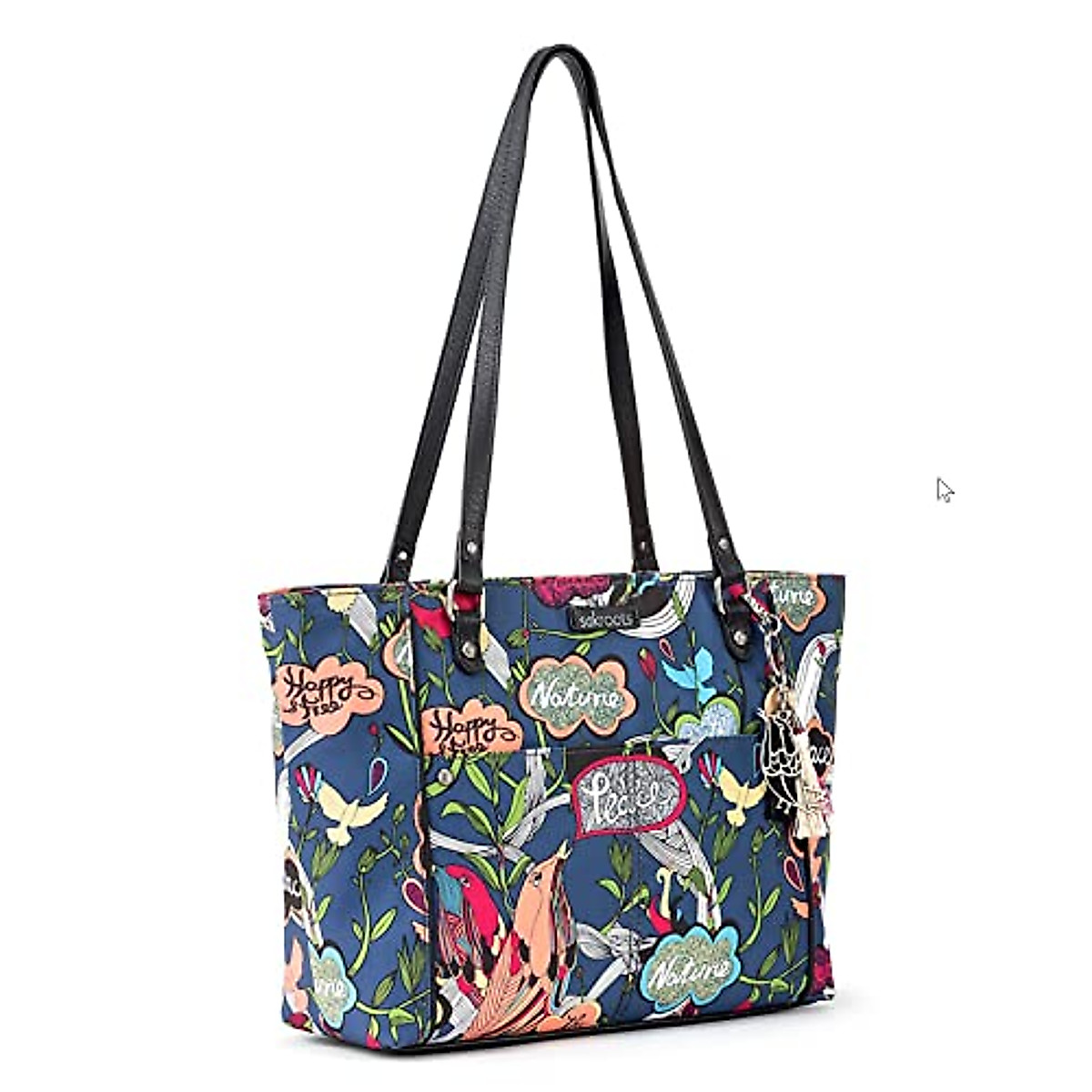 Sakroots Artist Circle Medium Tote River Peace