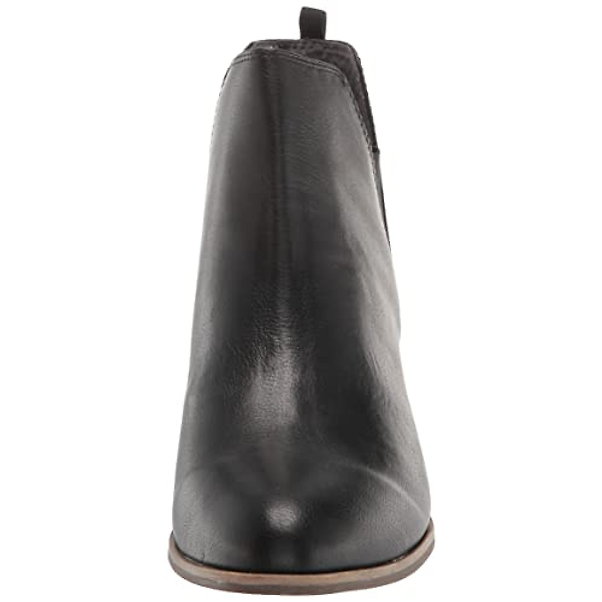 Dr. Scholl's Shoes Womens Teammate Slip On Chelsea Dress Ankle Boot, Black Smooth, 9 M US