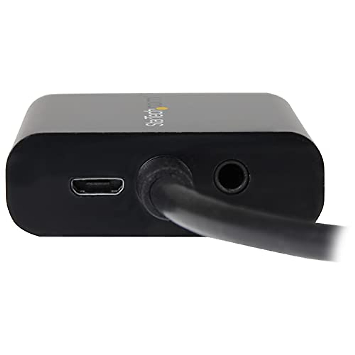 StarTech.com DisplayPort to VGA Adapter with Audio 1920x1200 DP to VGA Converter for Your VGA Monitor or Display (DP2VGAA)