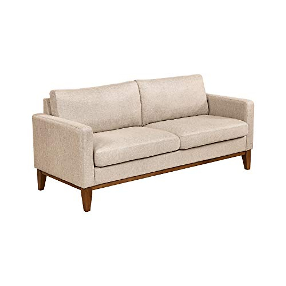 LifeStyle Solutions Derry Sofa, 70.4" W x 29.9" D x 32.7" H, Beige