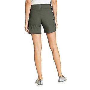 Eddie Bauer Ladies UPF 50+ Sun Protection Summer Trail Short | Green,10