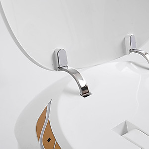 BWE Smart Toilet With Bidet Built In, One-piece Bidet Toilet Seat, Auto Flush, Auto Open & Auto Close,Heated Seat, Warm Water and Dry, Wireless Remote Control