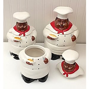 Happy Chef Collection by ACK (3PC CANISTER SET)