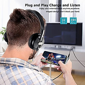 USB C to 3.5mm Headphone and Charger Adapter, 2 in 1 USB C to 3.5mm Audio and PD 60W Fast Charge Fit for Galaxy S23 S22 S21 S20 Ultra Note 20 10, Google Pixel 7 6 Rro 5 4 XL 3 XL 2XL,iPad Pro (Grey)
