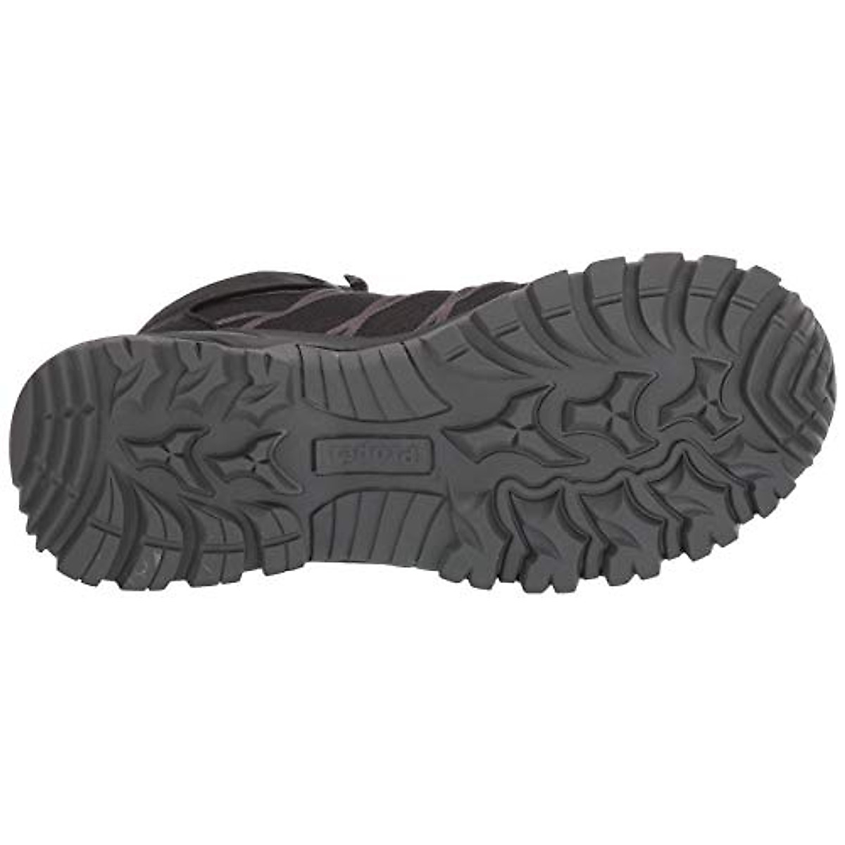 Propét Men's Traverse Hiking Boot, Black/Dark Grey, 09H 3E US