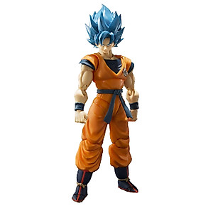 TAMASHII NATIONS Bandai S.H. Figuarts Super Saiyan God Super Saiyan Goku Dragon Ball Super: Broly Action Figure