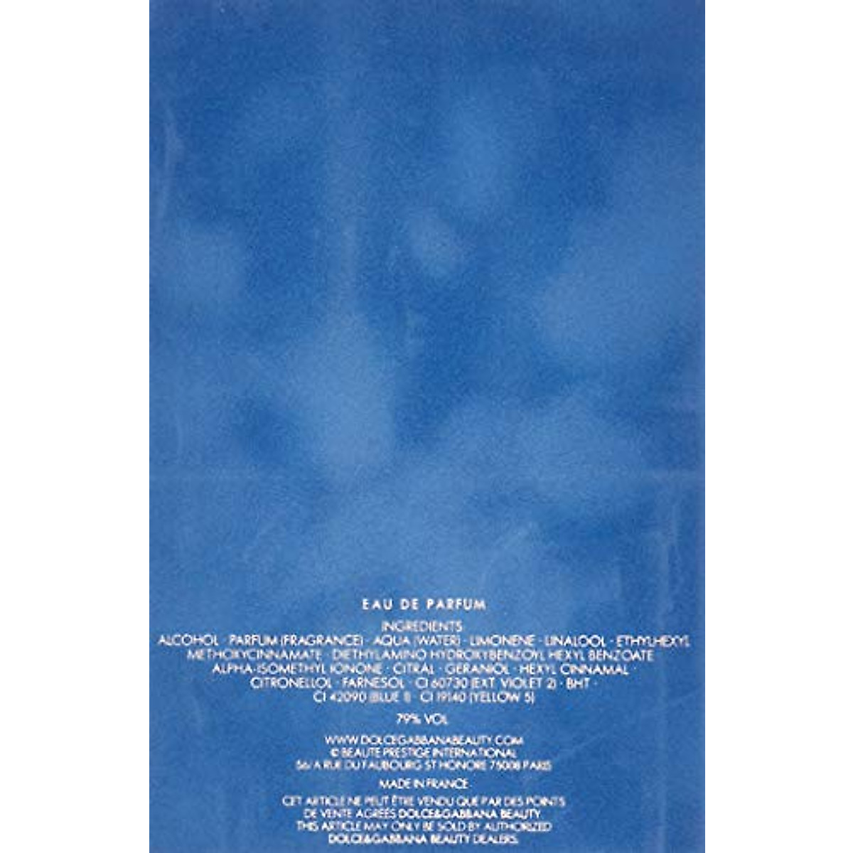 Dolce & Gabbana Light Blue Eau Intense for Men Eau De Parfum Spray, 6.7 Ounce
