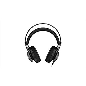 Lenovo Legion H500 PRO 7.1 Surround Sound Gaming Headset, Noise-Cancelling Mic, Memory Foam & PU Leather Earcups, Stainless Steel Headband, PC, PS4, Xbox One, Nintendo Switch, GXD0T69864, Black