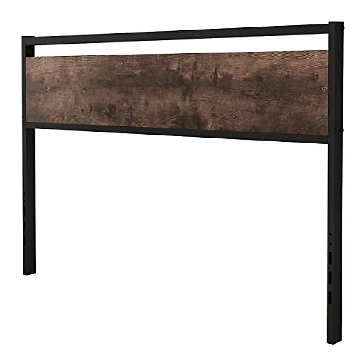 TXIYEAN Headboard Only Sturdy Wood Headboard with Metal Slat Rustic Headboard Easy Assembly, Twin, Twin XL/Queen/King (Queen)