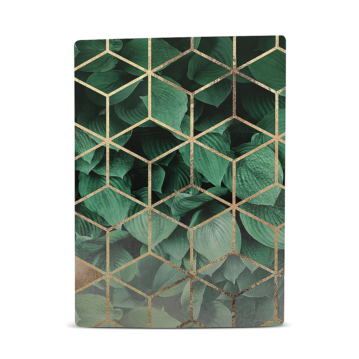 Head Case Designs Officially Licensed Elisabeth Fredriksson Leaves And Cubes Art Mix Vinyl Faceplate Gaming Skin Decal Compatible With Sony PlayStation 5 PS5 Digital Console and DualSense Controller