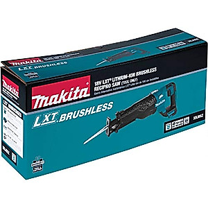 Makita XRJ05Z 18V LXT Lithium-Ion Brushless Cordless Recipro Saw, Tool Only